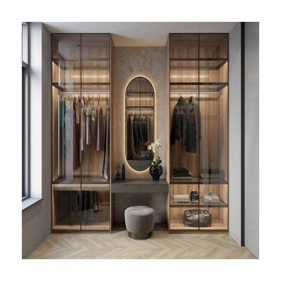 China Sale Modern Walk in Closet Wardrobe with Customized Waterproof Design and Mail Packing for sale