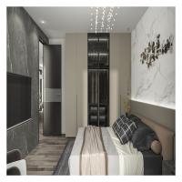 China European Solid Wood Walk In Closet Cabinets Customized for Home Bedroom Set Furniture for sale