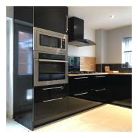 China s Modernstyle Black Glossy Modular Cabinets with Discount and Handle Knob Accessories for sale