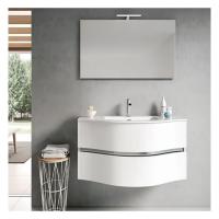 China Modern Floating Sink Vanity Cabinet with High Grade Bathroom Sink and Plywood Carcase for sale