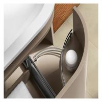 China Modern Floating Sink Vanity Cabinet with High Grade Bathroom Sink and Plywood Carcase for sale