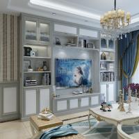 China Customer Designs Acceptable Modern European Style TV Cabinet for Living Room for sale