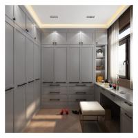 China Customized Walk-in Wardrobe Minimalist Wooden Storage Solution for Bedroom Furniture for sale