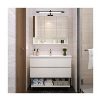China Directly Sale Modern Style Waterproof Bathroom Vanity with Sink Waterproof and Modern for sale