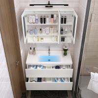 China Directly Sale Modern Style Waterproof Bathroom Vanity with Sink Waterproof and Modern for sale