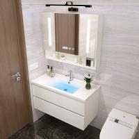 China Directly Sale Modern Style Waterproof Bathroom Vanity with Sink Waterproof and Modern for sale