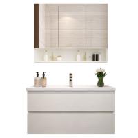 China Directly Sale Modern Style Waterproof Bathroom Vanity with Sink Waterproof and Modern for sale