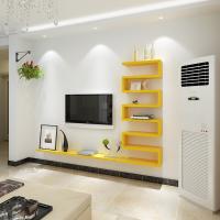 China Adjustable Wooden Wall Mounted TV Stand Unit for Luxury Modern Living Room Design for sale