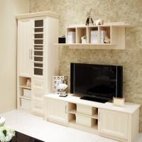 China Clean Lines Whole Wall Storage Cabinet for Living Room Furniture Modern Shaker Style TV for sale