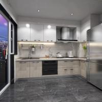 China Upgrade Your Kitchen with YALIG Apartment's Luxury Italian Style Cabinets and Island for sale