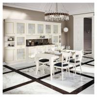 China Stylish European Style Kitchen Furniture with Quartz Stone Countertop and Reasonable for sale