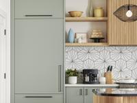 China Top Veneer Finish and Bottom Lacquer Finish YALIG 2024 Modular Kitchen Organizer for sale