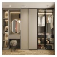 China Custom Master Bedroom Wardrobe with Adjustable Open Lattice Design and Craftsmanship for sale