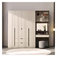 China Custom Master Bedroom Wardrobe with Adjustable Open Lattice Design and Craftsmanship for sale