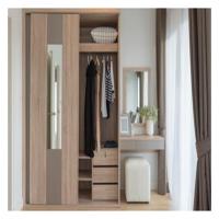 China Custom Master Bedroom Wardrobe with Adjustable Open Lattice Design and Craftsmanship for sale