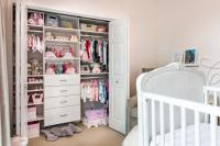 China Custom Modern Luxury Design Adjustable Height Children Bedroom Wall Wardrobe Closet for sale