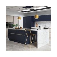 China Custom Contemporary Durable Kitchen Cupboard Islands For Villa Renovation Project for sale