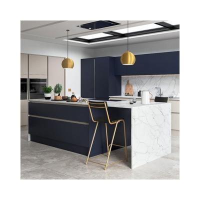 China Custom Contemporary Durable Kitchen Cupboard Islands For Villa Renovation Project for sale