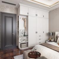 China Modern Style MR HDF Board Bedroom Walk-in Closet Wardrobes with Advanced Material for sale