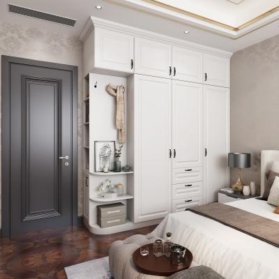 China Modern Style MR HDF Board Bedroom Walk-in Closet Wardrobes with Advanced Material for sale