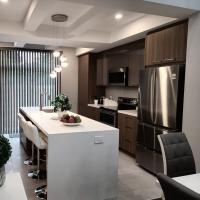 China Kitchen Units Melamine Board Carcase Material Complete Prefab Fitted Modern Designs for sale