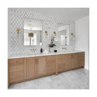China Water Resistant Plywood Bathroom Cabinets Vanity for Modern Apartment Organization for sale