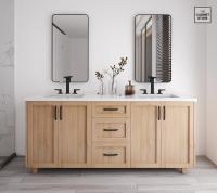 China Water Resistant Plywood Bathroom Cabinets Vanity for Modern Apartment Organization for sale