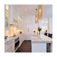 China Waterproof Fireproof Melamine Board Kitchen Cupboards Furniture Set with Modern Design for sale