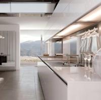 China Veneer Finished Kitchen Cabinets for Top and Melamine Board Carcase Material from YALIG for sale