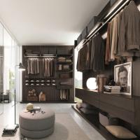China 2024 Design Bedroom Walk In Wardrobes with Moisture Resistance and Modern Features for sale