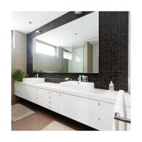 China Solid Wood Bathroom Vanity With Sink in Modern Design Style and Luxury White Lacquer for sale