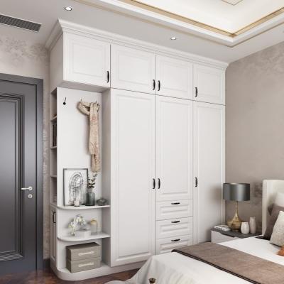 China Modern Style High End Walk-in Wardrobes Made of MR HDF Board for Customized Bedrooms for sale