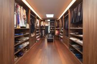 China Modern Bedroom Furniture Professional Material HDF Board Walk-in Wardrobe for Bedroom for sale