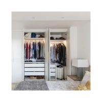 China Home Furniture Contemporary Style Moisture Resistance Wooden Bedroom Closet Wardrobe for sale