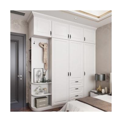 China Contemporary Design 2024 MR HDF Board Wooden Clothes Wall Wardrobes for Home Furniture for sale
