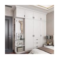 China Modern Style Wooden Bedroom Closet Wardrobes with High End and Moisture Resistance for sale