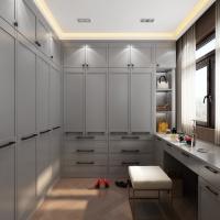 China Adjustable Bedroom Furniture Wooden Wardrobe with Shaker Style from Modular YALIG for sale