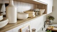 China 2024 U Shape Kitchen Cabinets with Island The Perfect Combination of Style and Function for sale