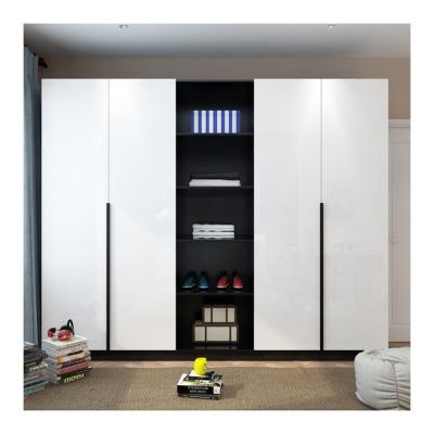 China 2D/3D PANEL Wood Style Glossy Bedroom Cabinet Sliding Door Wardrobe in Australia Standard for sale