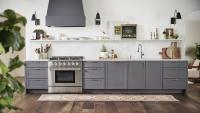 China 2024 Modern Style Fiberglass Design for Domestic Kitchen Cabinet in Villa/Apartment for sale