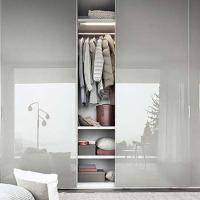 China 2D/3D PANEL Wood Style Glossy Bedroom Cabinet Sliding Door Wardrobe in Australia Standard for sale