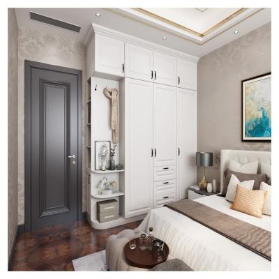 China Extendable Built-in Wardrobe With Sliding Door For High End Modern Bedroom Furniture for sale