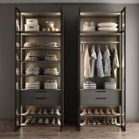 China Glass Door Wardrobe for YALIG Simple Style Bedroom Furniture Professional Customization for sale