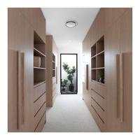 China High End Melamine Baseboard Wardrobe Closet for Luxury Hotel Villa Apartment Project for sale