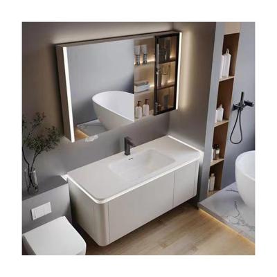 China Modern Style Vanity Combo Luxury Bathroom Vanities with Automatic Cabinet in Malaysia for sale