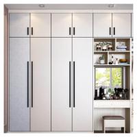 China Single Door Cloth Hanging Design DIY Designer Wardrobe For Clothes in a Modern Villa for sale