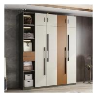 China Single Door Cloth Hanging Design DIY Designer Wardrobe For Clothes in a Modern Villa for sale