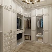 China MR HDF Board Wooden Wardrobe Closet for Bedroom Large Storage Space and Durable Design for sale