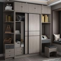 China Modern Custom Made Fancy Plywood Bedroom Wardrobe Design For Apartment Specific Wardrobe for sale
