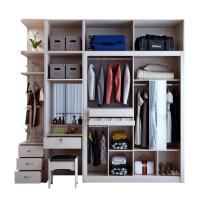 China Modern Custom Made Fancy Plywood Bedroom Wardrobe Design For Apartment Specific Wardrobe for sale